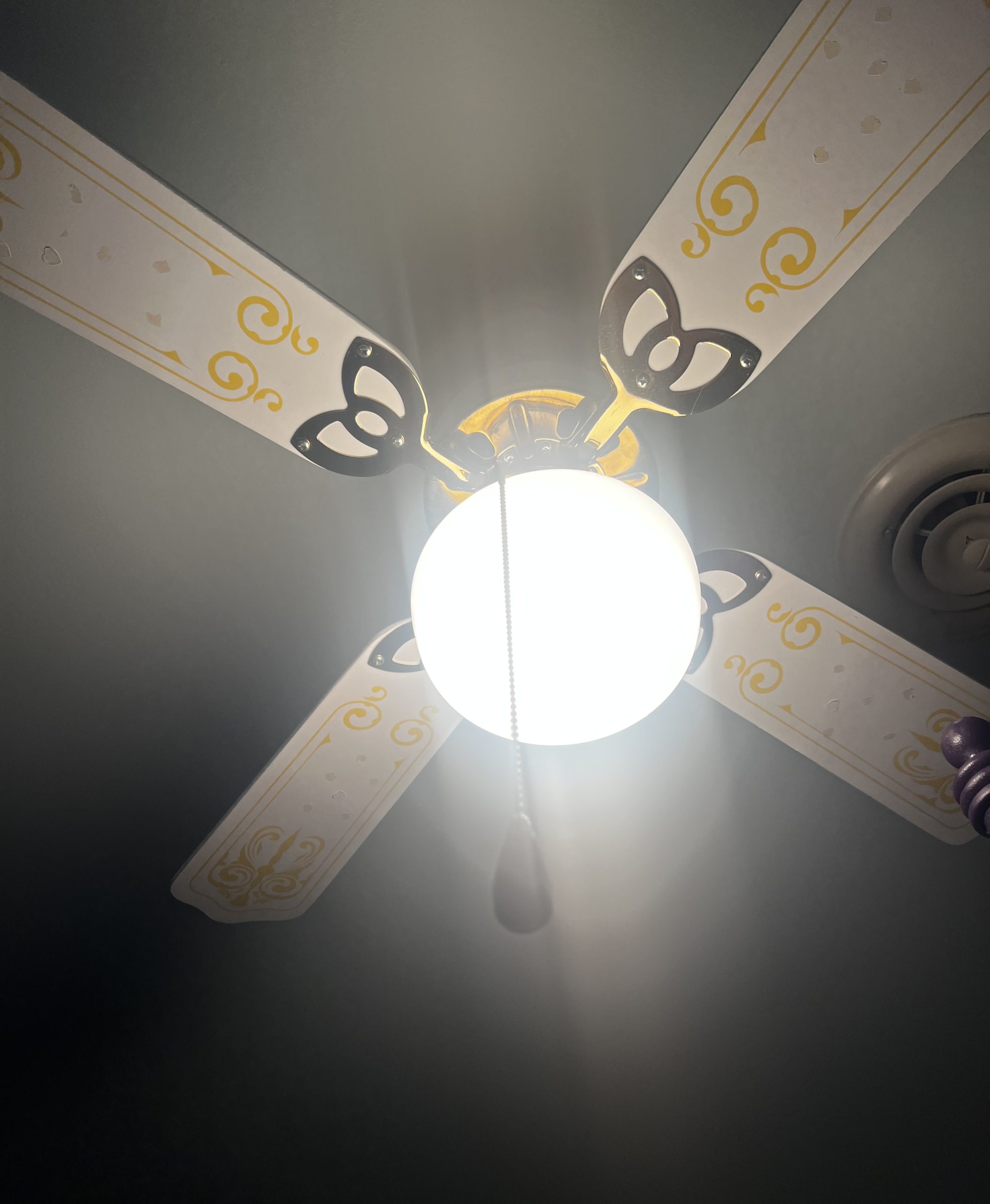 Hearts on a Ceiling Fan - Sweet Potato Py
