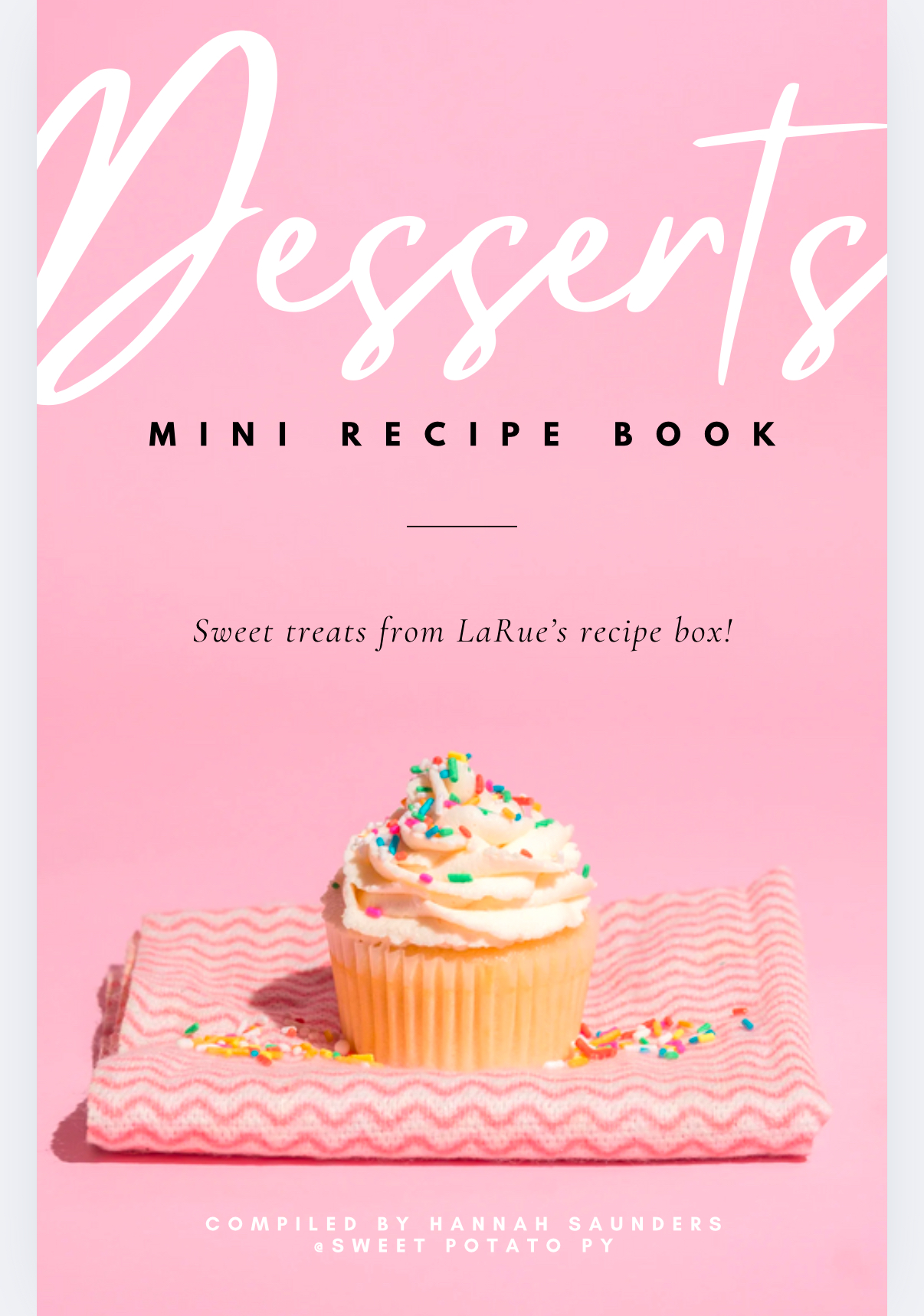 Mini Desserts Book – Sweet Potato Py